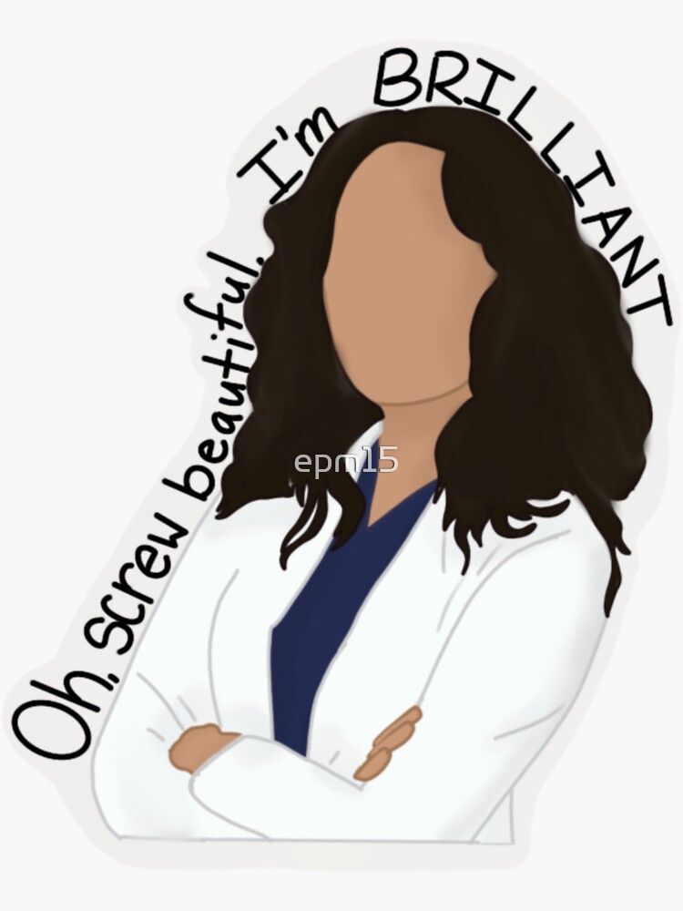 "I’m BRILLIANT " Sticker for Sale by epm15 | Redbubble
