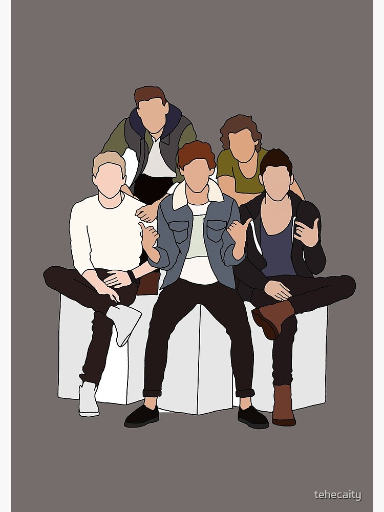 "one direction " Spiral Notebook for Sale by tehecaity | Redbubble
