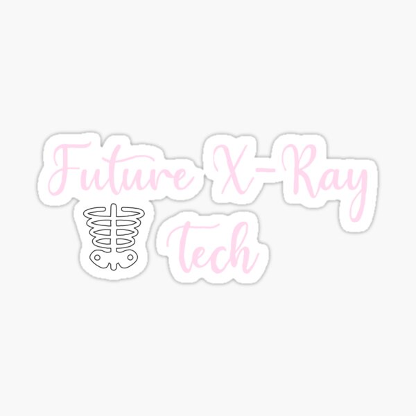 "Future X-Ray Tech" Sticker for Sale by cassie-stickers | Redbubble