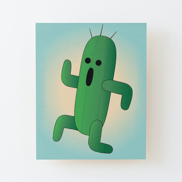 Cactuar Final Fantasy Final Fantasy Mounted Prints | Redbubble