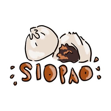 "Siopao" Sticker for Sale by cre8todon8 | Redbubble