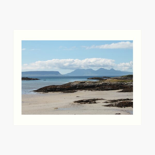 "Eigg and Rhum from Arisaig" Art Print by Scotland39 | Redbubble