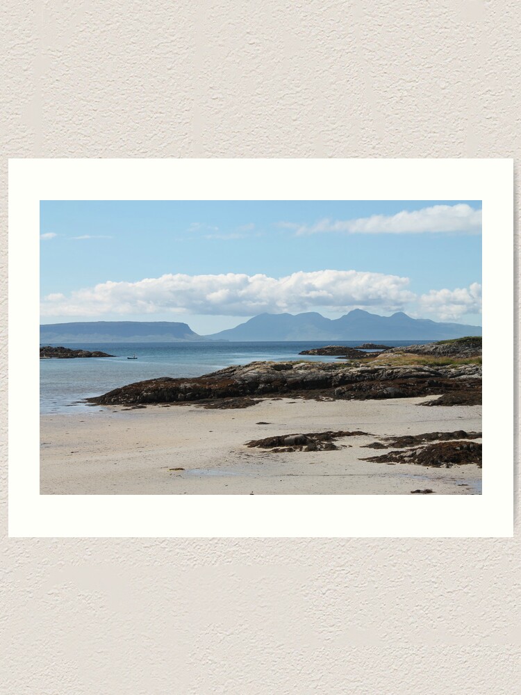 "Eigg and Rhum from Arisaig" Art Print by Scotland39 | Redbubble