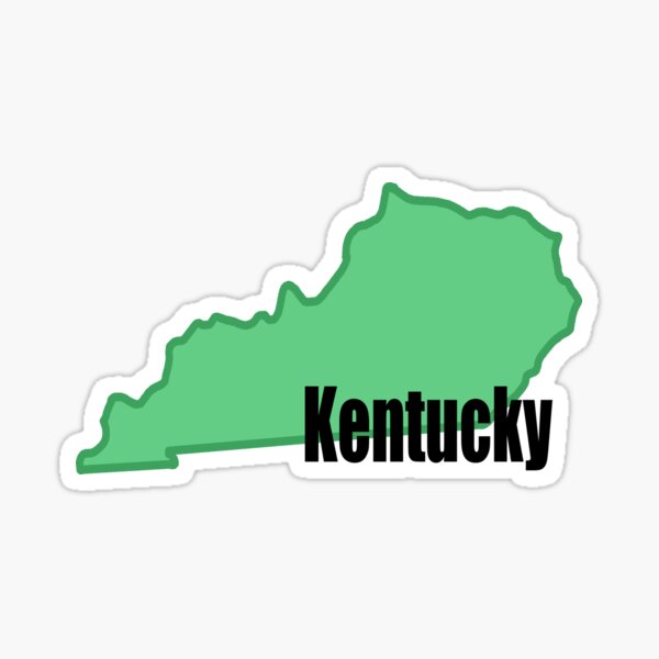 "KENTUCKY STATE" Sticker for Sale by K1Duong | Redbubble