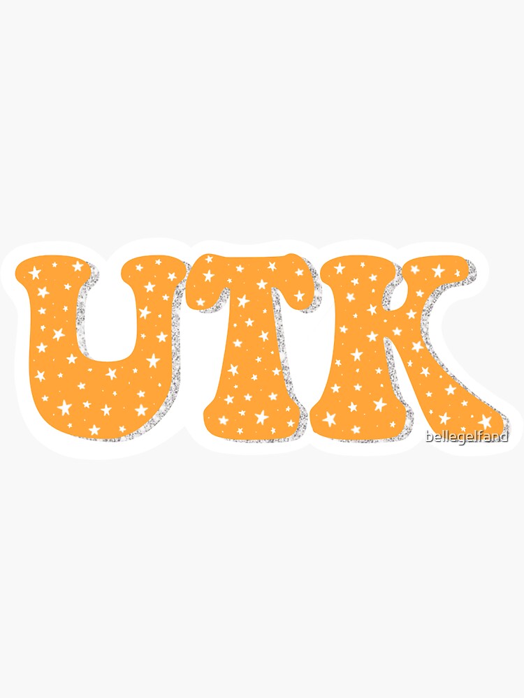 "UTK" Sticker for Sale by bellegelfand | Redbubble