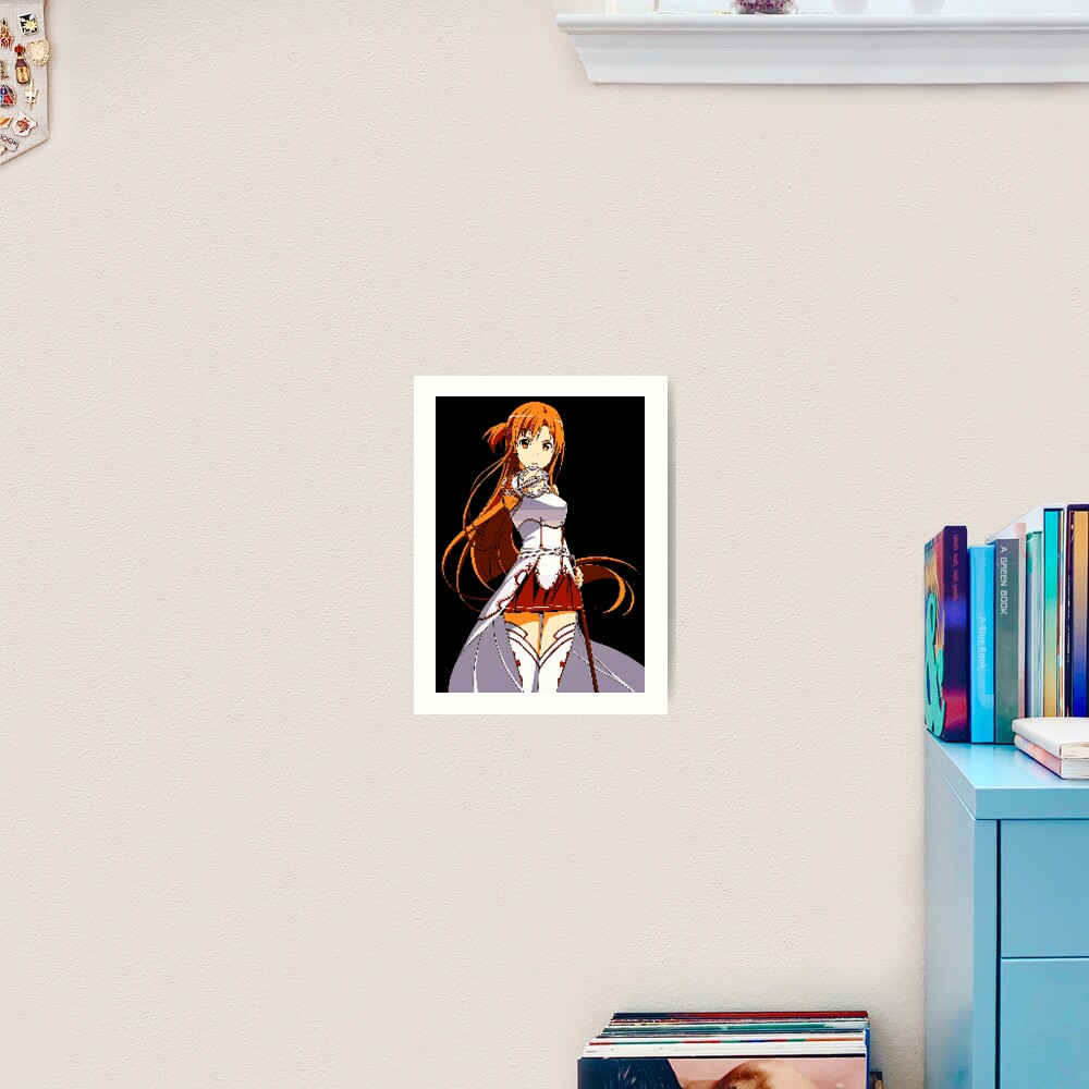"Asuna Pixel Art" Art Print for Sale by owopixels | Redbubble