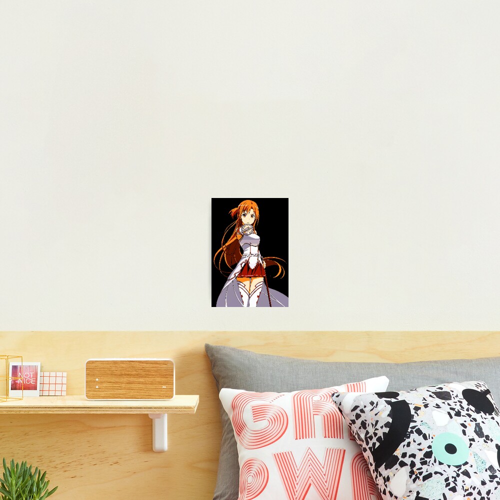 Impression photo « Pixel Art Asuna », par owopixels | Redbubble