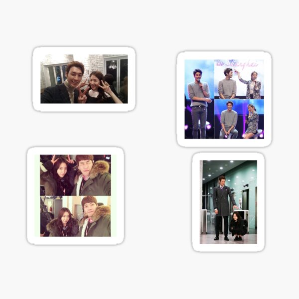 "Park Shin Hye + Kim Young Kwang Couple Stickers" Sticker for Sale by ...
