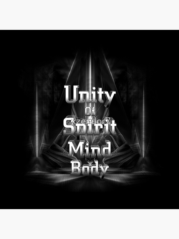 "Unity Of Spirit, Mind & Body COL" Poster by xzendor7 | Redbubble