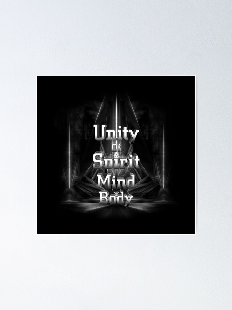 "Unity Of Spirit, Mind & Body COL" Poster by xzendor7 | Redbubble