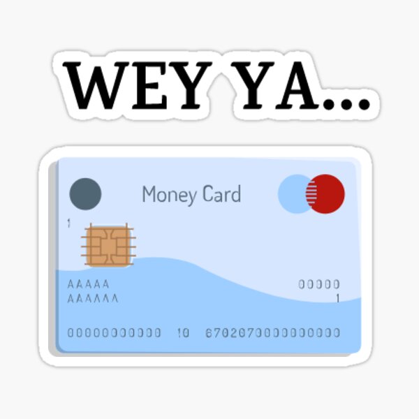 "Wey Ya" Sticker for Sale by SargCreative | Redbubble