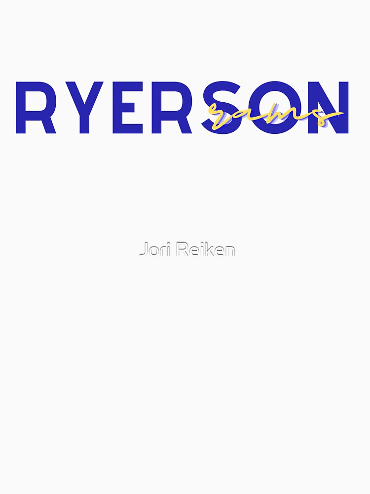 "Ryerson Rams" T-shirt for Sale by jreiken | Redbubble | mcmaster ...