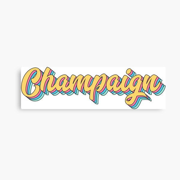 Champaign Canvas Prints | Redbubble
