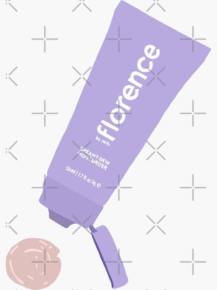 "Dreamy Dew Moisturizer" Sticker for Sale by lovelymoji | Redbubble