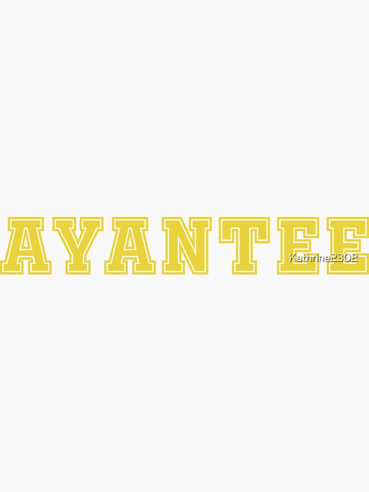"Ayantee vintage" Sticker for Sale by Kathrine2302 | Redbubble