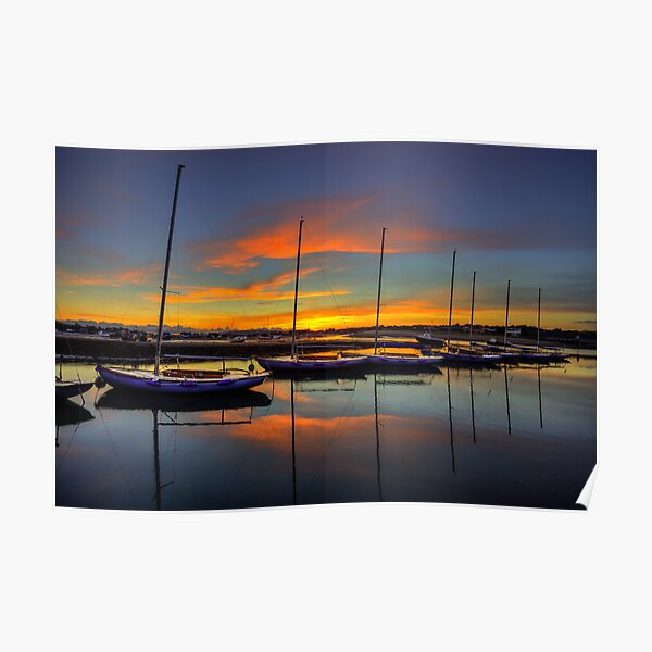 "Bembridge Redwings" Poster by manateevoyager | Redbubble