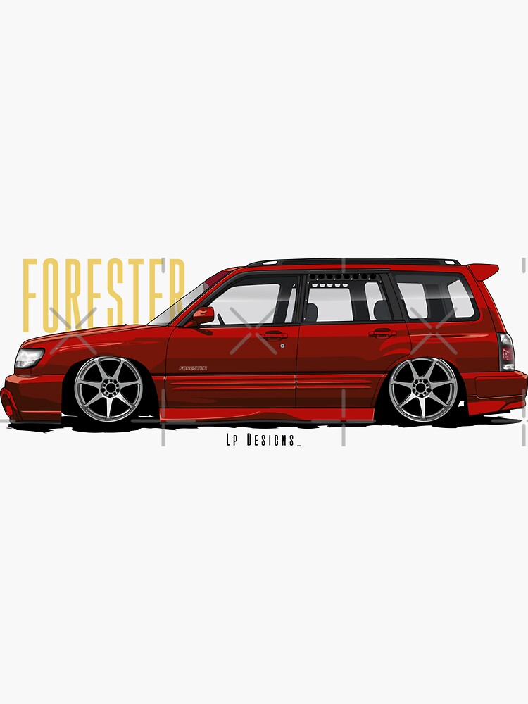 "Forester" Sticker for Sale by lpdesigns1 | Redbubble