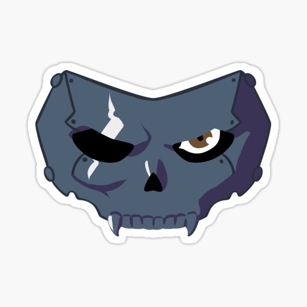 "Persona 5 Skull Ryuji Mask" Sticker for Sale by player1down | Redbubble