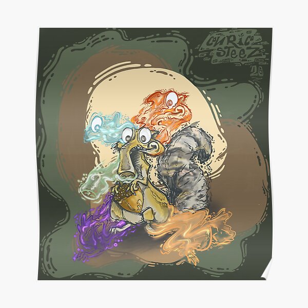 "Scrat finally got his nut" Poster for Sale by ConricoSteez | Redbubble