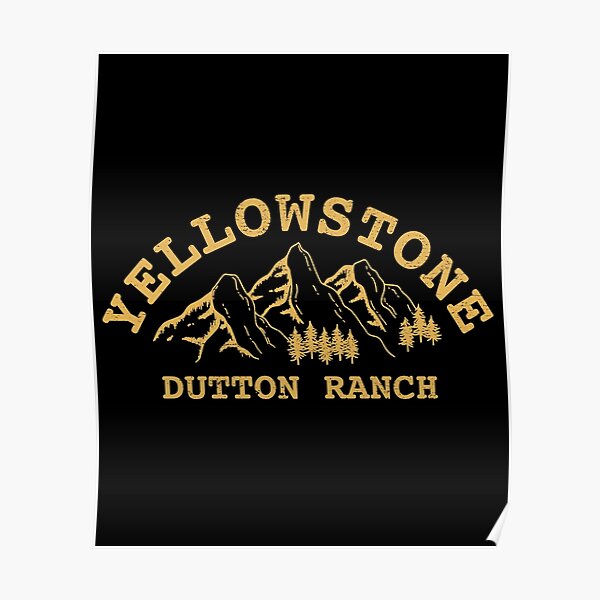 Yellowstone Dutton Ranch Wall Art Redbubble