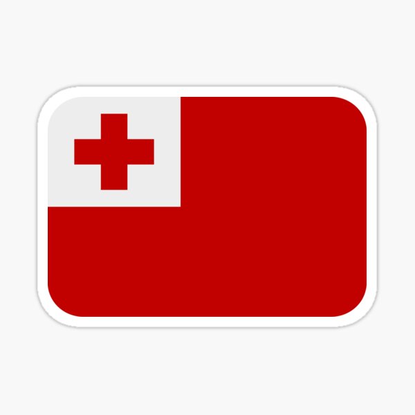 "Tonga Flag Tonga Constitution Day Gift for Proud Tongan" Sticker for ...