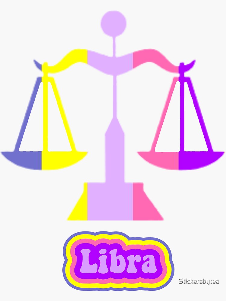 "libra sticker" Sticker for Sale by Stickersbytea | Redbubble