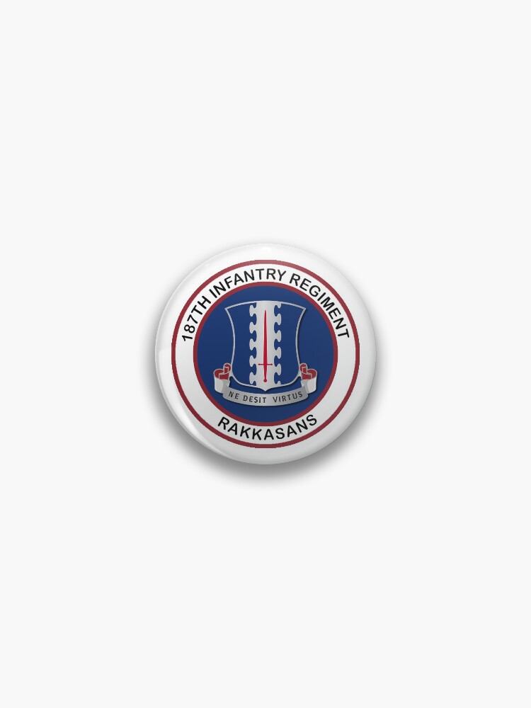 "187th Infantry Regiment - The Rakkasans" Pin for Sale by John Mondelli ...