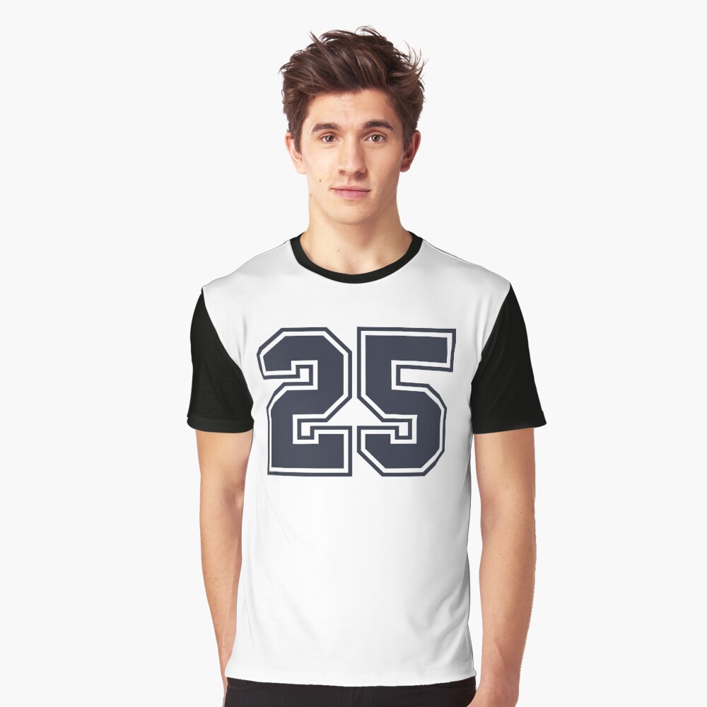 "25 Sports Number Twenty-Five" Sticker for Sale by HelloFromAja | Redbubble