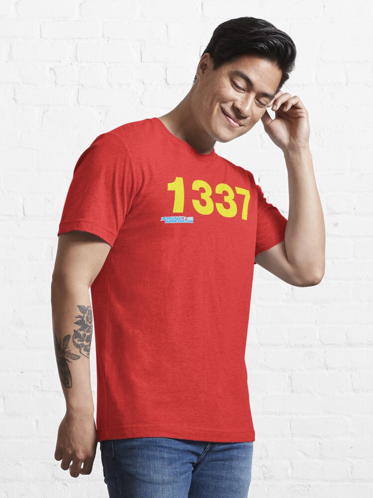 "1337" T-shirt by GeekGamer | Redbubble