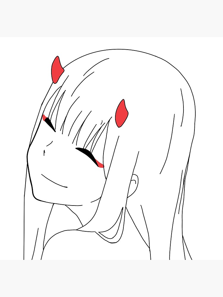 "Zero Two, 002, Darling and the Franxx" Photographic Print by Noodle ...