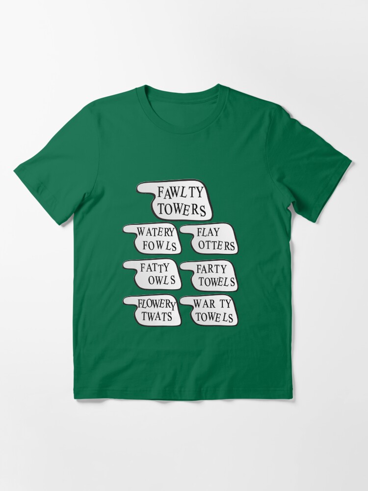 "Watery Fowls, Flay Otters, Fatty Owls, Farty Towels, Warty Towels" T ...