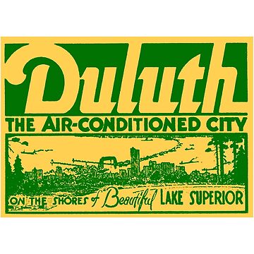 "Vintage Duluth Decal" Magnet for Sale by zsonn | Redbubble