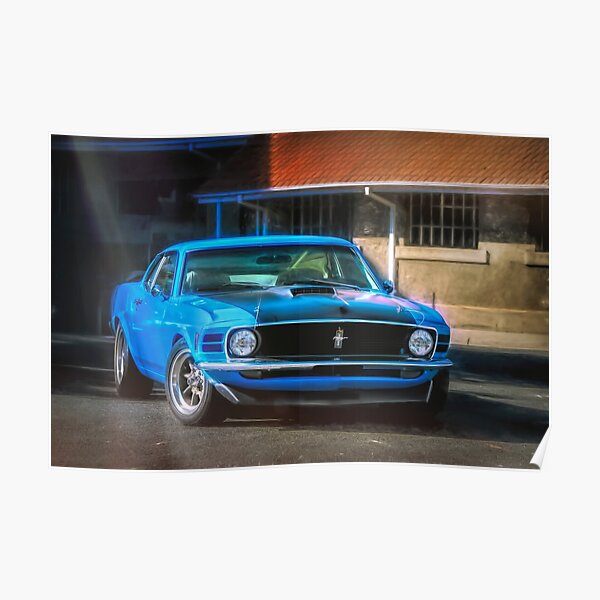 Mustang Mach 1 Posters | Redbubble