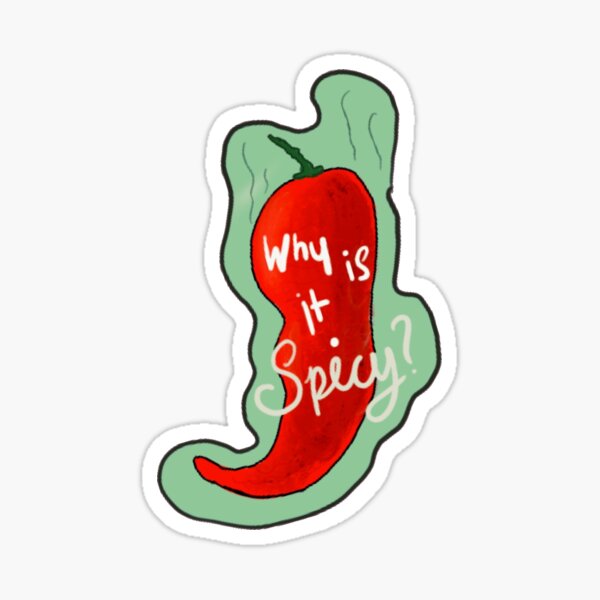 Why Is It Spicy Stickers | Redbubble