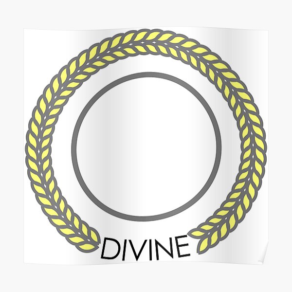 "Divine Emblem" Poster by PunnyMan | Redbubble
