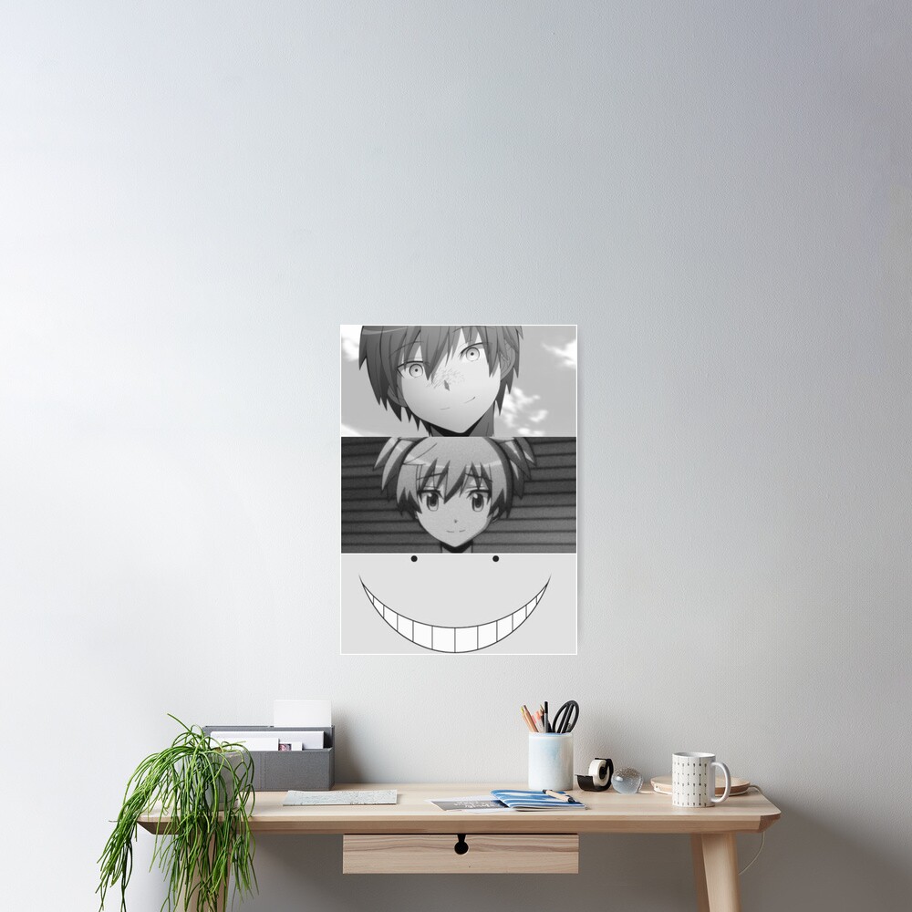 "Assassination Classroom Faces" Poster by Nel49 | Redbubble