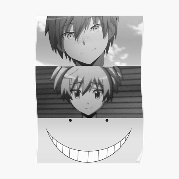 "Assassination Classroom Faces" Poster by Nel49 | Redbubble