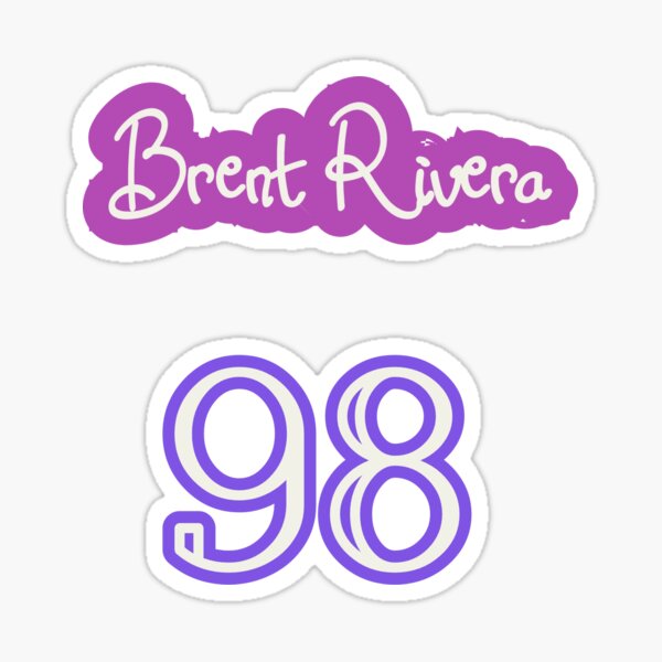 "Brent Rivera " Sticker by PeoplesayDisign | Redbubble