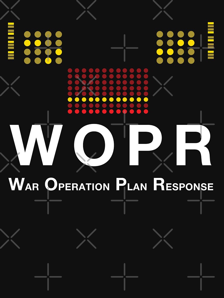 "WOPR - War Operation Plan Response" Essential T-Shirt for Sale by ...
