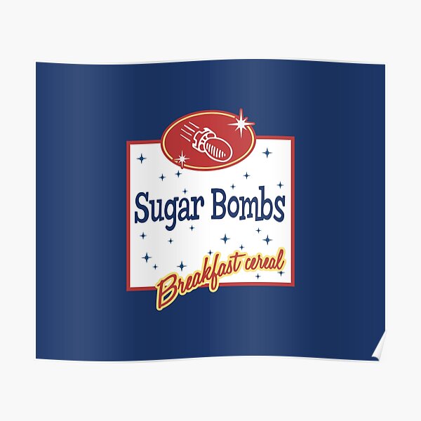 "Sugar Bombs Logo (Full)" Poster for Sale by Mercatus | Redbubble
