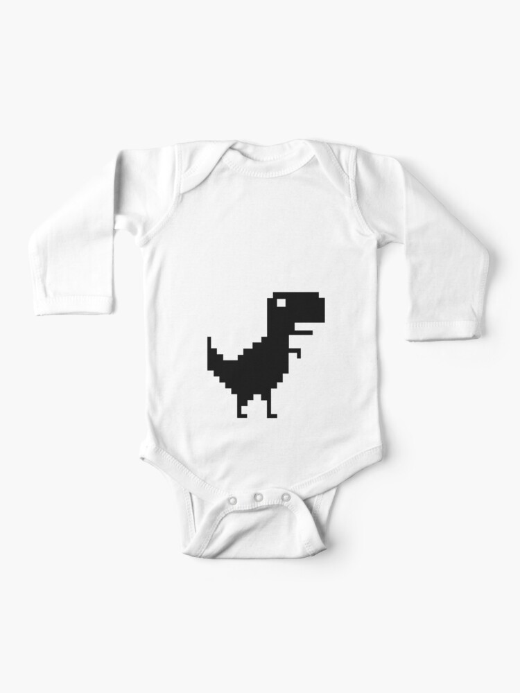 "8-Bit Dinosaur" Baby One-Piece for Sale by Animoia | Redbubble
