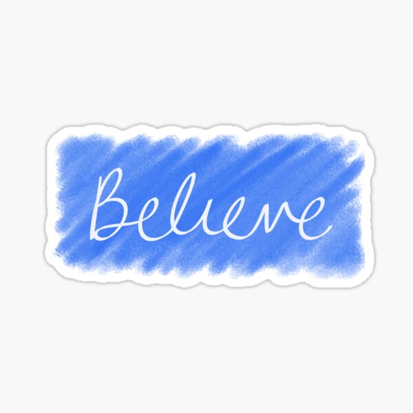 "Believe | Calligraphy | Affirmations | Motivational Quotes | Gift Idea ...