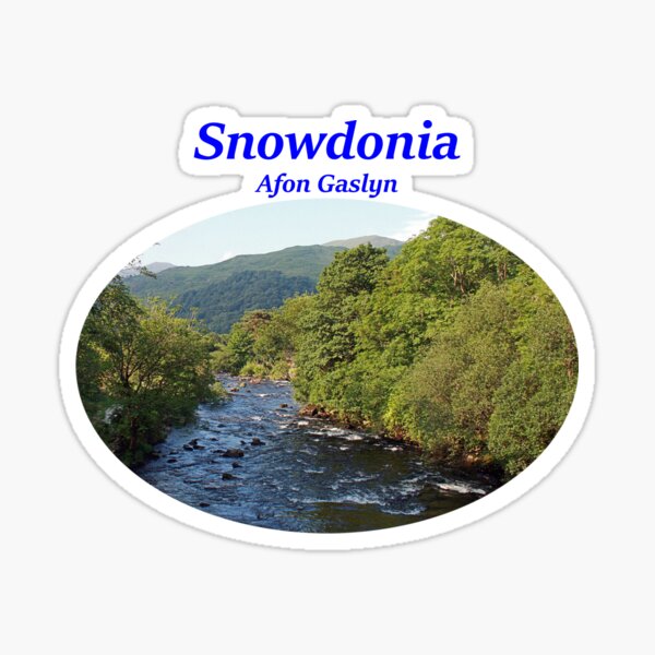 "Snowdonia" Sticker by DavidRMurphy | Redbubble