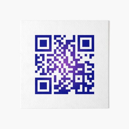 "GOTCHA!!! - Dunkey - QR Code" Art Board Print for Sale by ...