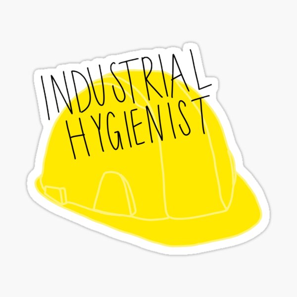 "Industrial Hygienist Hard Hat" Sticker for Sale by stickers-by-lib ...