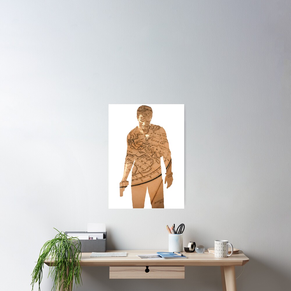 "Nathan Drake Uncharted" Poster by Savleub | Redbubble