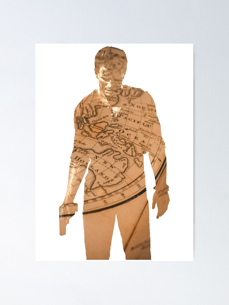 "Nathan Drake Uncharted" Poster by Savleub | Redbubble