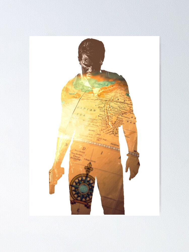"Nathan Drake Uncharted" Poster for Sale by Savleub | Redbubble