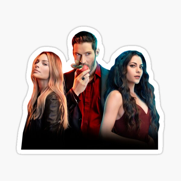 "Lucifer" Sticker by LinkinAlice | Redbubble