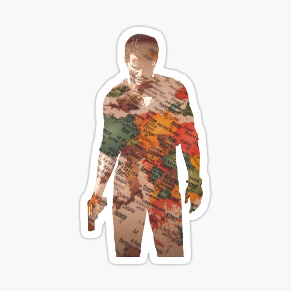 "Nathan Drake Uncharted" Sticker for Sale by Savleub | Redbubble
